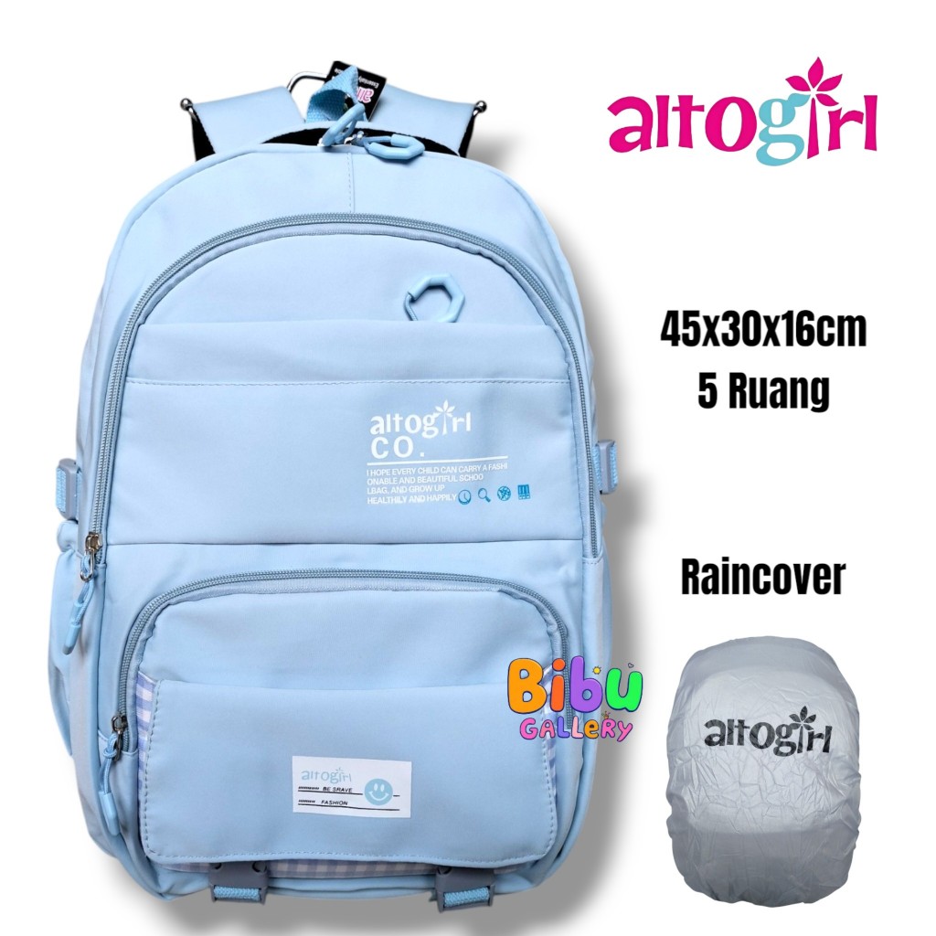 Jual Tas Ransel Backpack Sekolah Anak Perempuan Alto Girl Original Be Brave | Shopee Indonesia