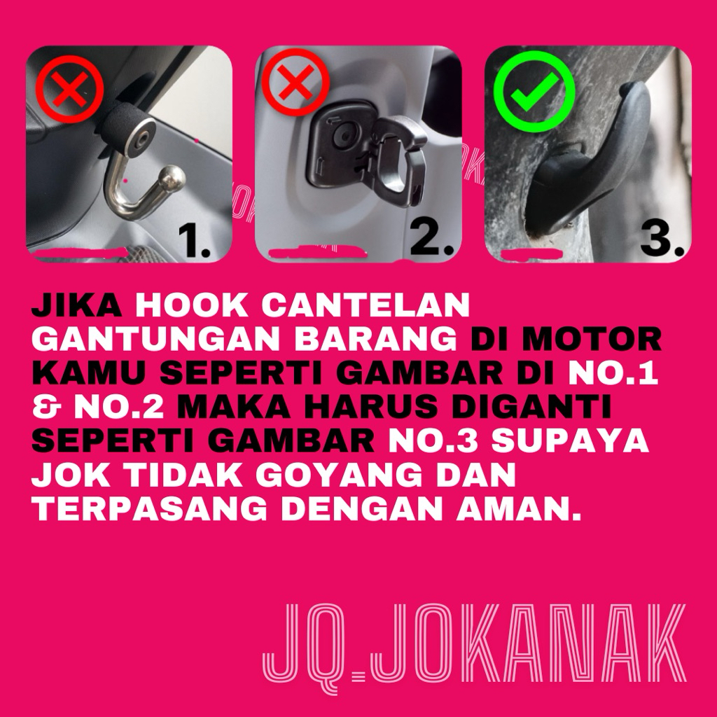 Jual Disc Jok Boncengan Anak Motor Scoopy 2025 Kursi Dudukan Anak Motor ...