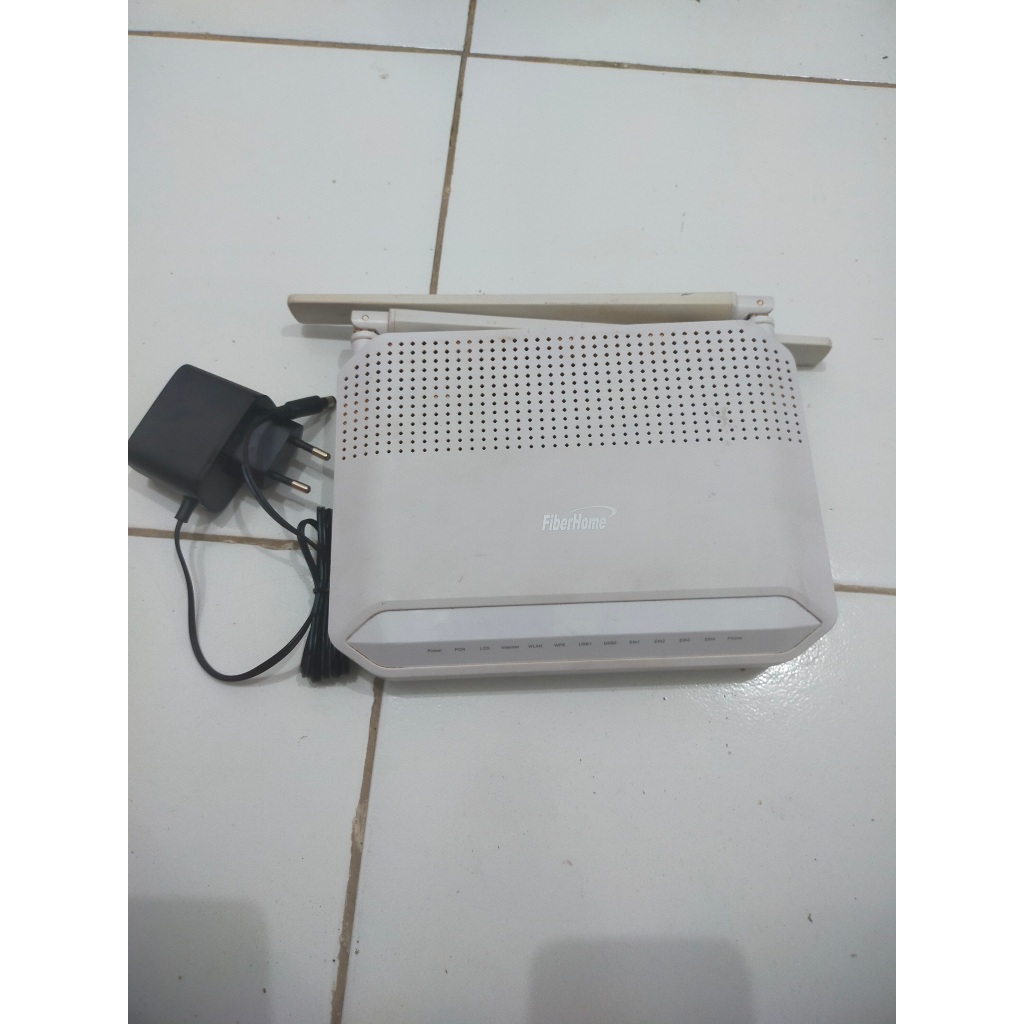 Jual Router Wifi FiberHome HG6145F Port Biru + Adaptor Normal | Shopee ...