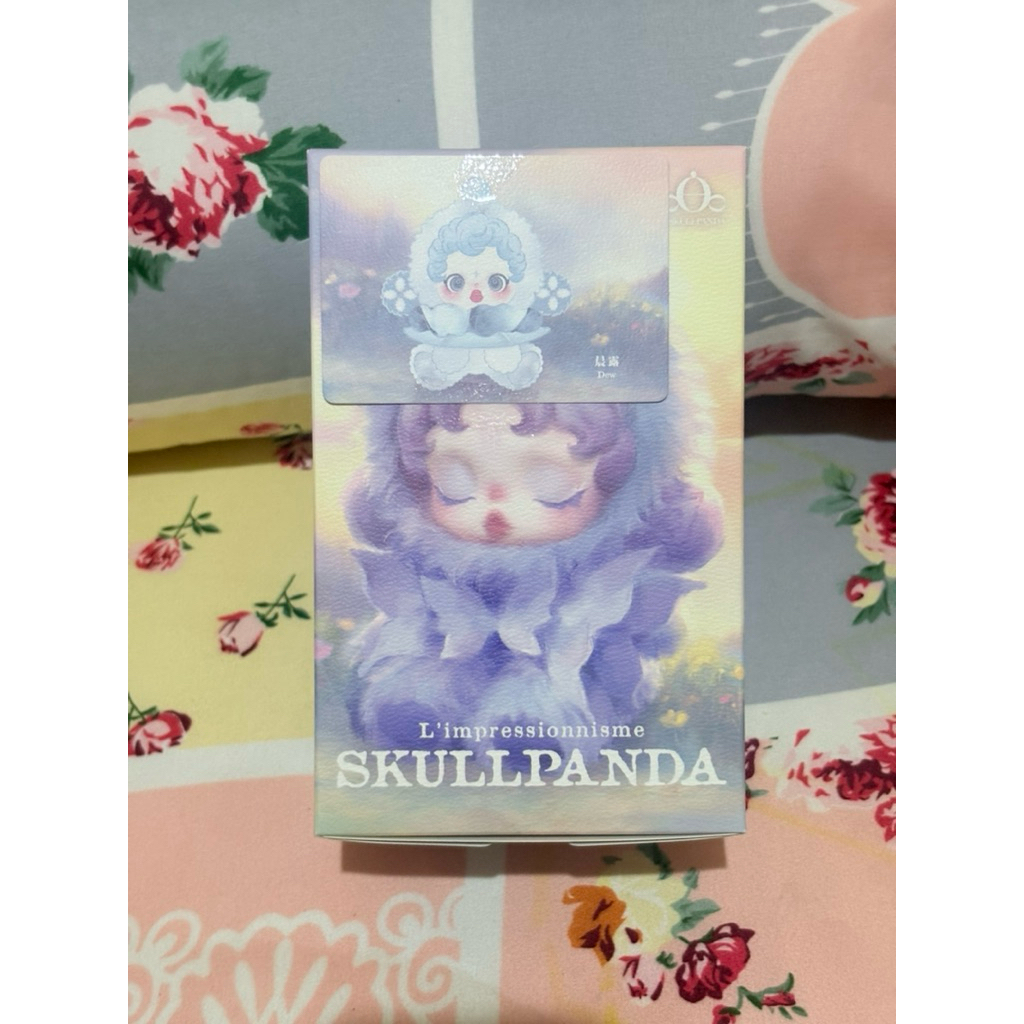 Jual (Ready Dew) POP MART SKULLPANDA L'impressionnisme Series Plush ...