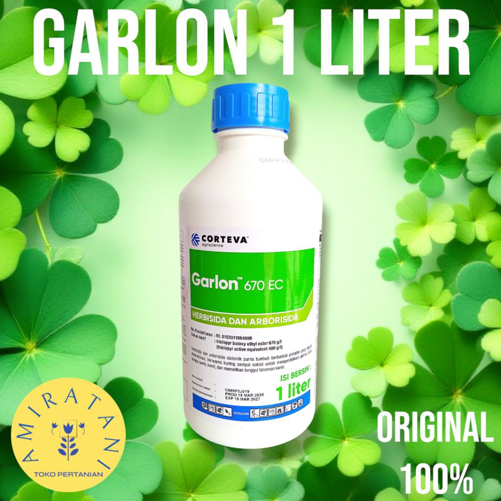 Jual GARLON 1 LITER 670EC HERBISIDA UNTUK MEMATIKAN POHON DAN GULMA ...