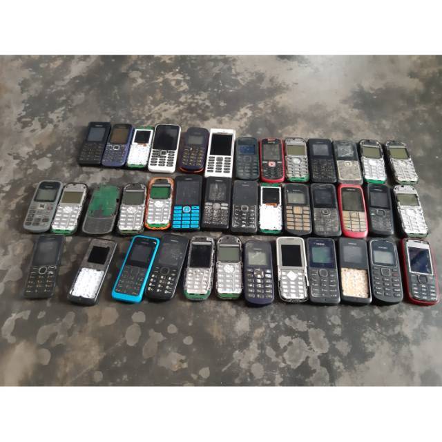 Jual HP model jadul lama koleksi warna acak rusak | Shopee Indonesia
