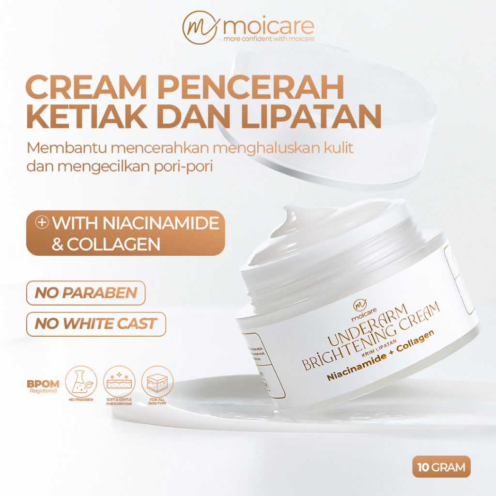 Jual MOICARE Underarm Whitening Serum Cream - Pemutih Ketiak ...