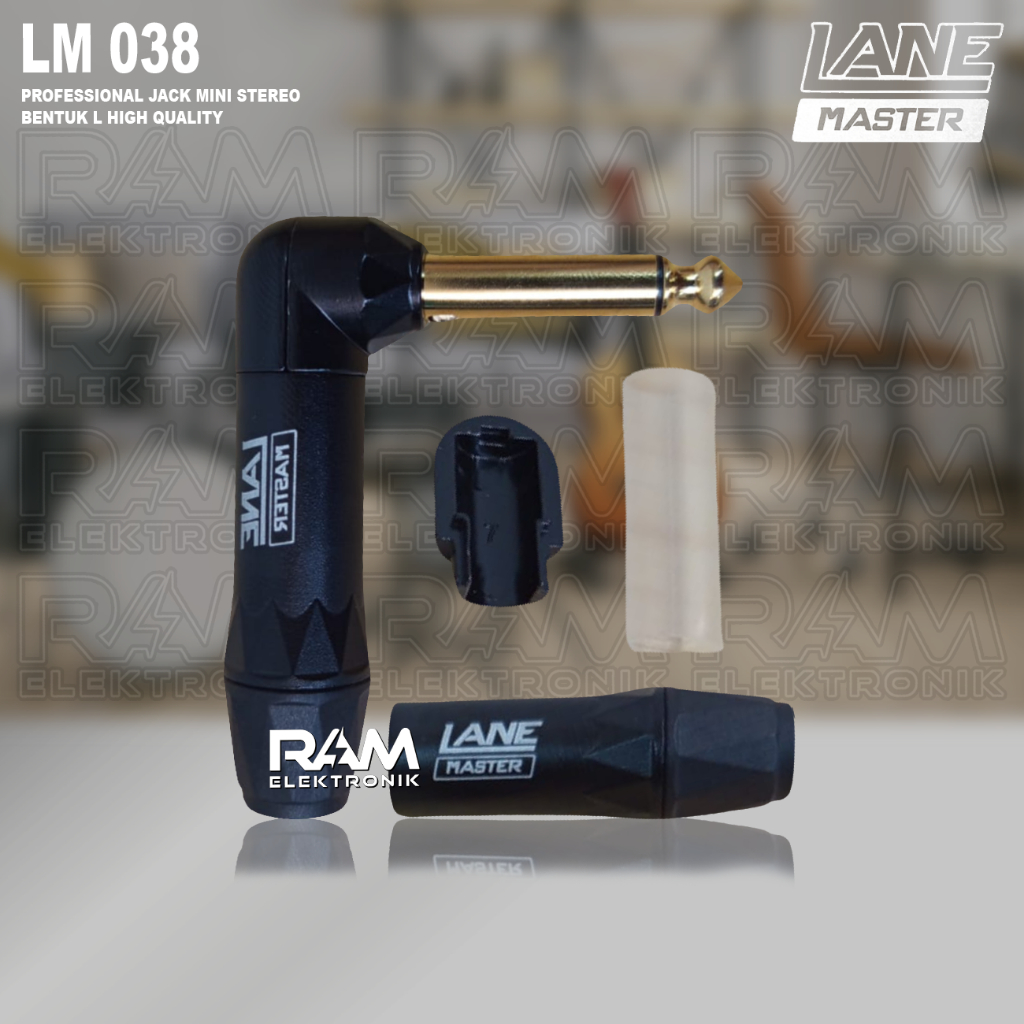 Jual Jack Akai Mono 6.5mm Silent LANE MASTER LM038 | LANEMASTER LM 038 ...