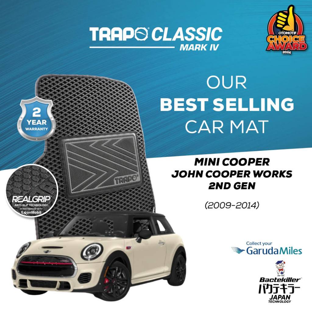 Jual Karpet Mobil Trapo Classic Mark IV Mini Cooper John Cooper Works ...