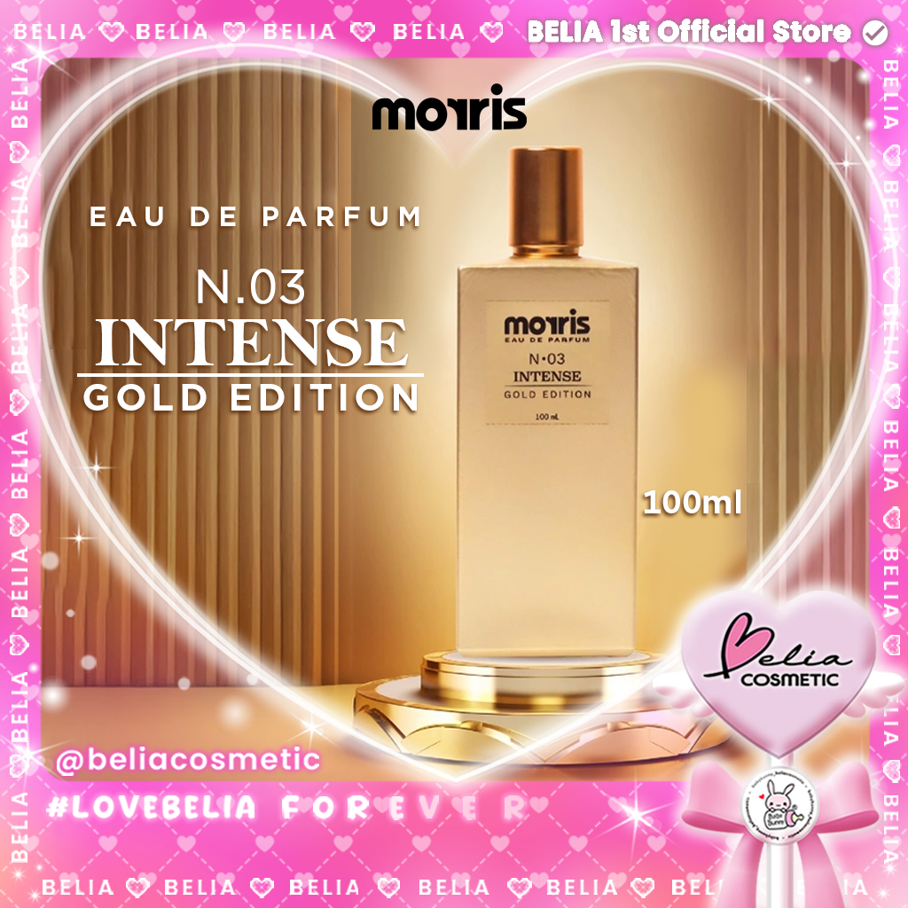 Jual BELIA MORRIS Eau De Parfum Gold Edition Intense 100ml | Parfume ...