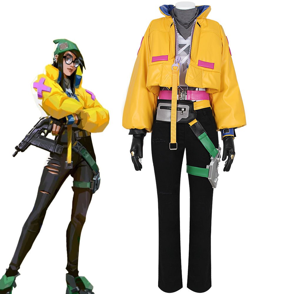 Jual VALORANT cosplay Killjoy cosplay costume and Killjoy wig / Killjoy ...