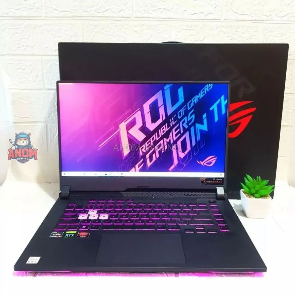 Jual ASUS ROG STRIX G15 G513QE Ryzen 9-5900HX RTX 3050Ti Ram 16Gb SSD ...