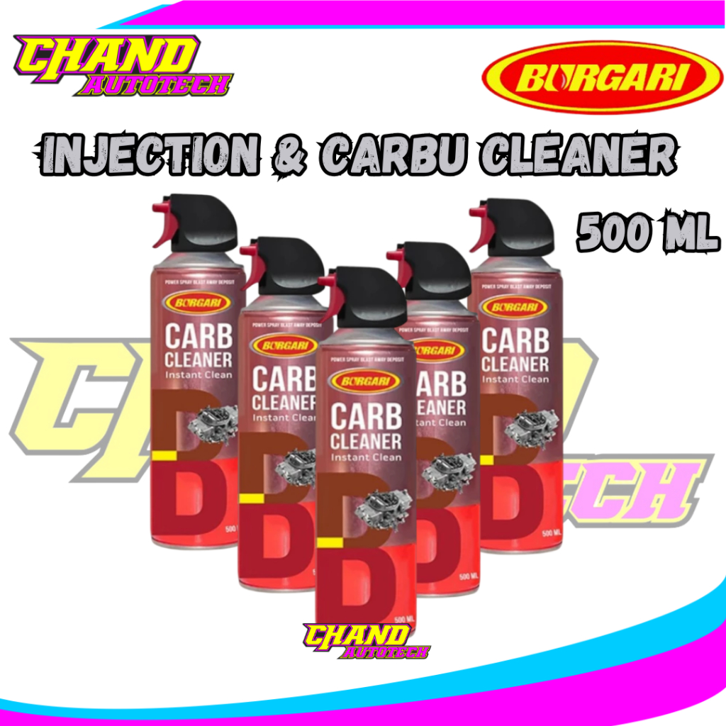 Jual Carburator Carb Choke Spray Fuel Injection Cleaner Burgari 500 ml ...