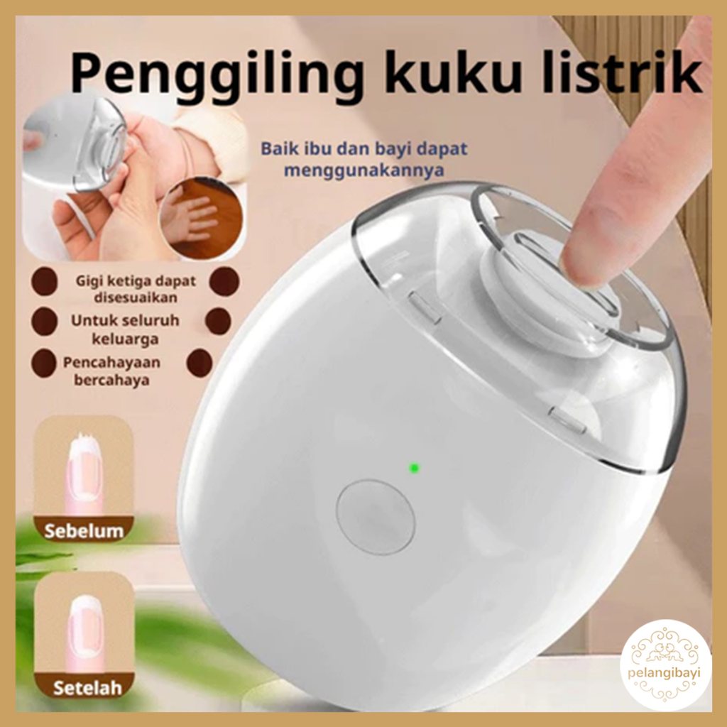 Jual Alat Pengikir Kuku Elektrik untuk Bayi dan Lansia/Manicure ...