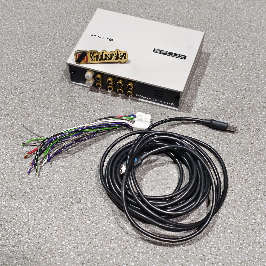 Jual Digital Sound Processor FLUX PROJECT 4i 6CH DSP Built in Power Amp ...