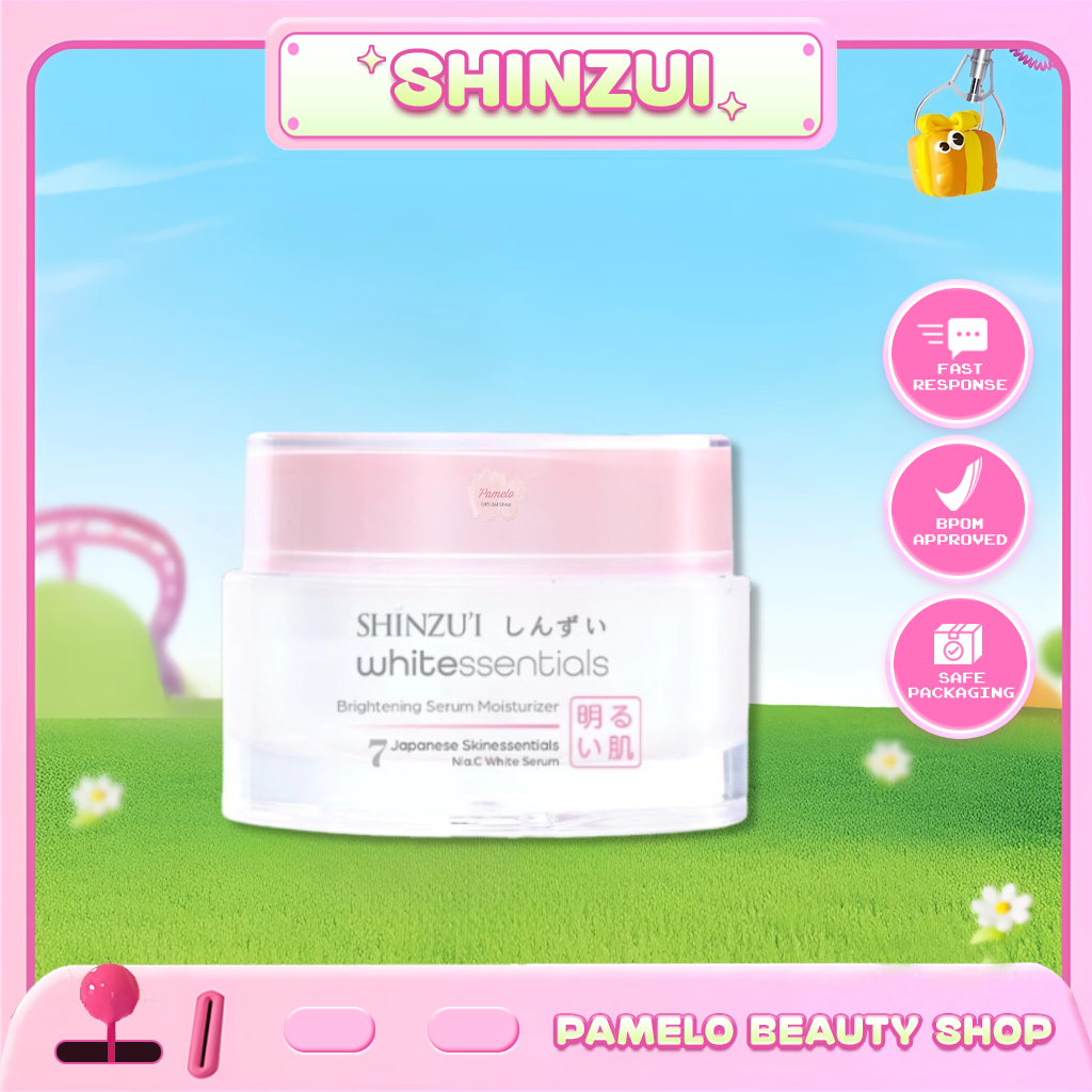 Jual Pamelo Shinzui Whitessentials Brightening Serum Moisturizer 30gr ...