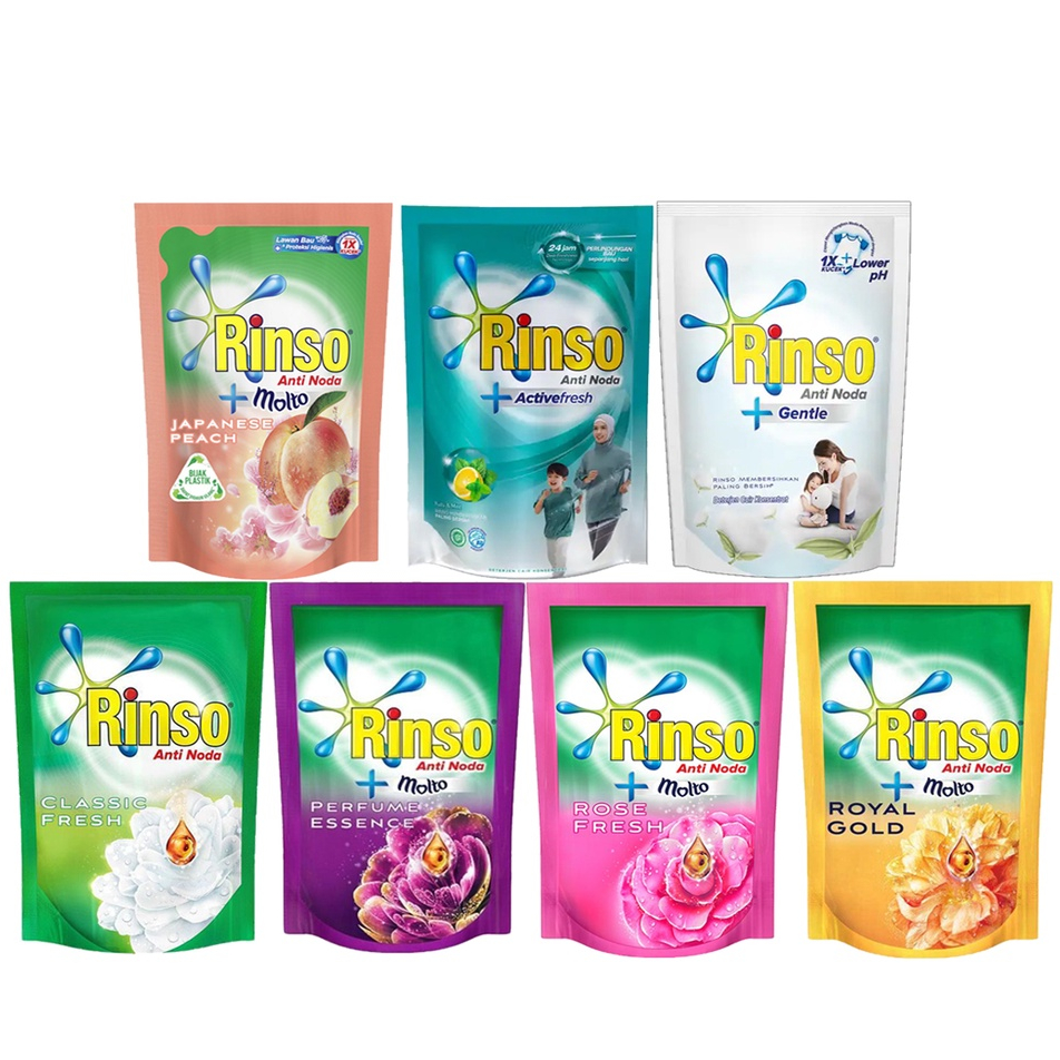 Jual Rinso Molto Liquid Anti Noda Kemasan 700 ml All Varian | Shopee ...