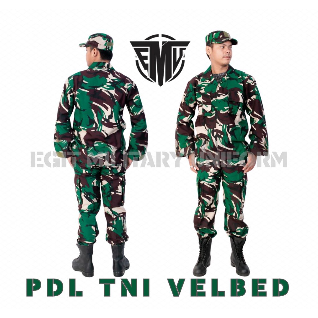 Jual SERAGAM PDL TNI SERAGAM PDL TNI VELBET WOLL | Shopee Indonesia