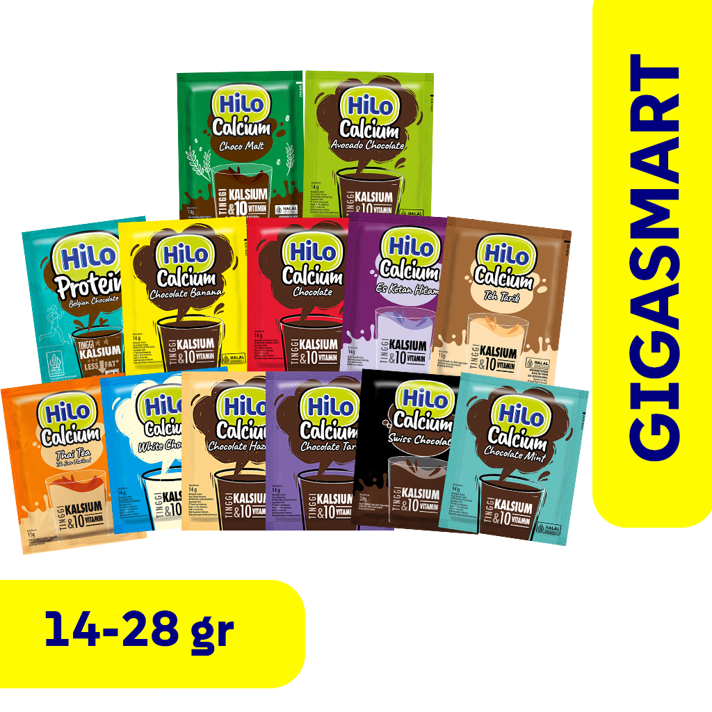 Jual Hilo Sachet semua varian 1 pcs 14-28gr | Shopee Indonesia