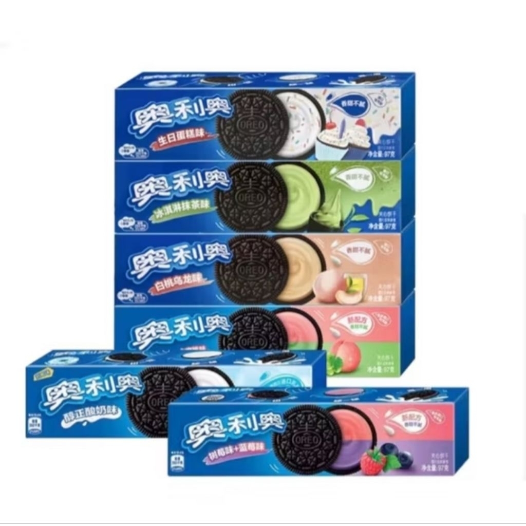 Jual Oreo Biskuit cemilan snack import original china | Shopee Indonesia