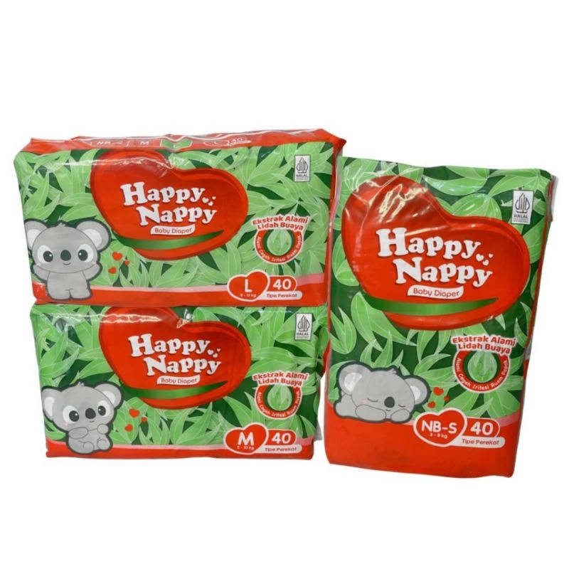 Jual Happy Nappy Diaper NB-S 40 L/Kg | Shopee Indonesia