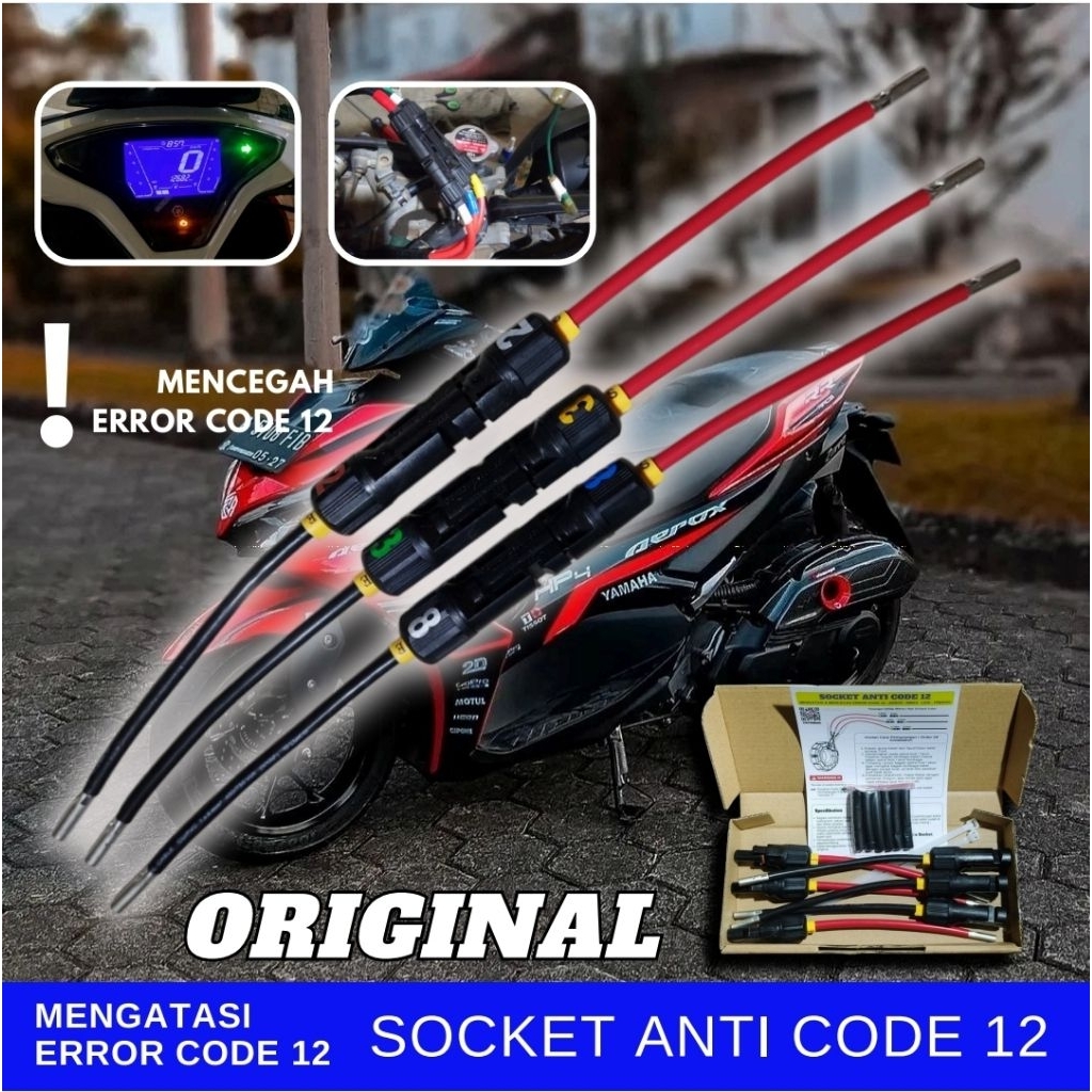 Jual (Error Kode 12) Socket, Soket Spull Aerox 155, LEXI 125, Soket ...