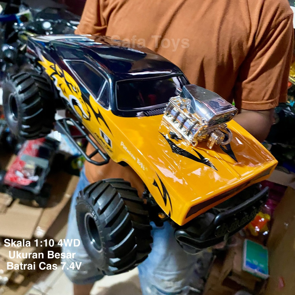 Jual RC Sand Monster Scale 1:10 Ukuran Besar Batrei Cash Bisa Buat ...