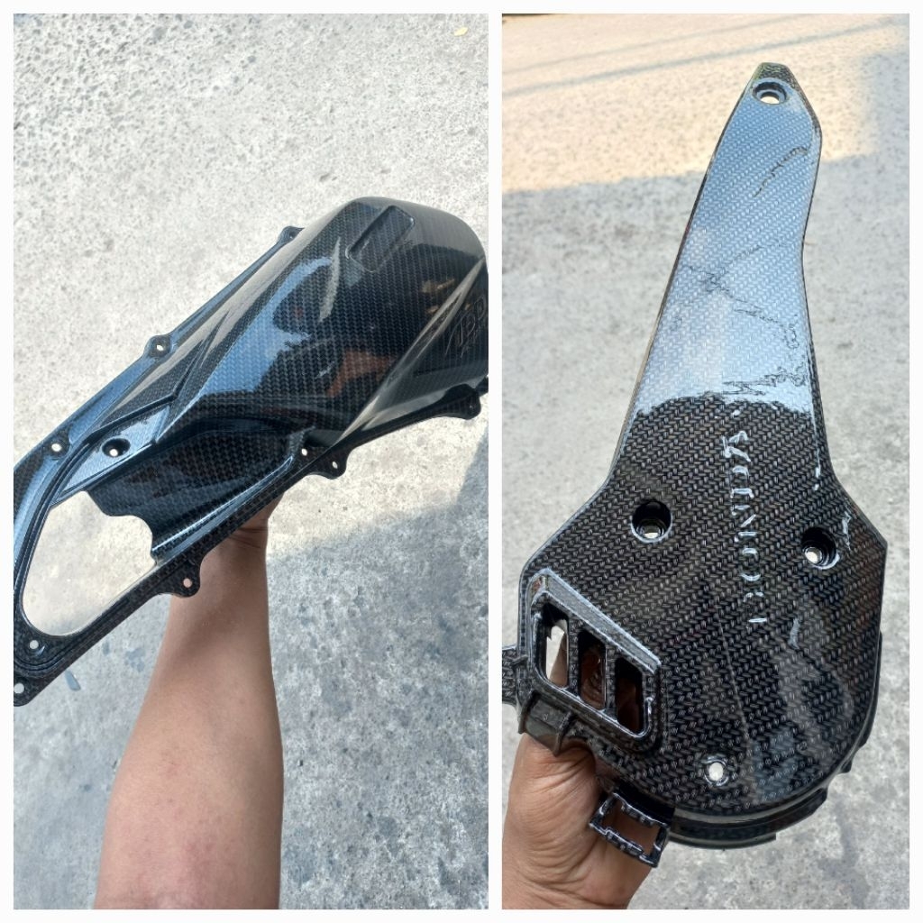 Jual tutup filter dan part list cvt pcx 160 karbon | Shopee Indonesia