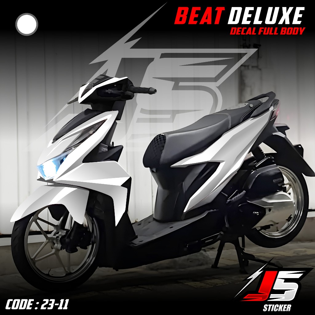 Jual (COD) TERBARU Decal Sticker Beat DELUXE STREET 2020 2021 2022 2023 ...