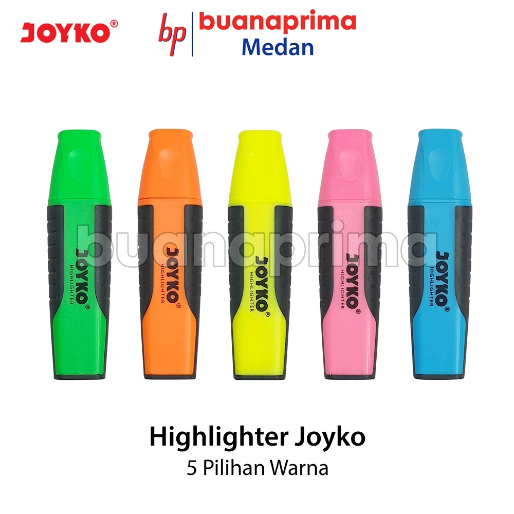 Jual HIGHLIGHTER JOYKO STABILLO Pink Hijau Kuning Biru Orange Pewarna Penanda | Shopee Indonesia