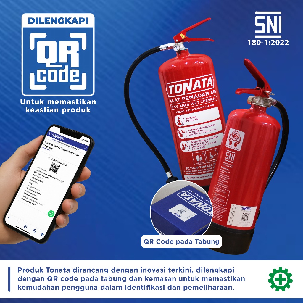 Jual Alat Pemadam Api Tonata SNI / APAB ABC Powder 35 kg | Shopee Indonesia
