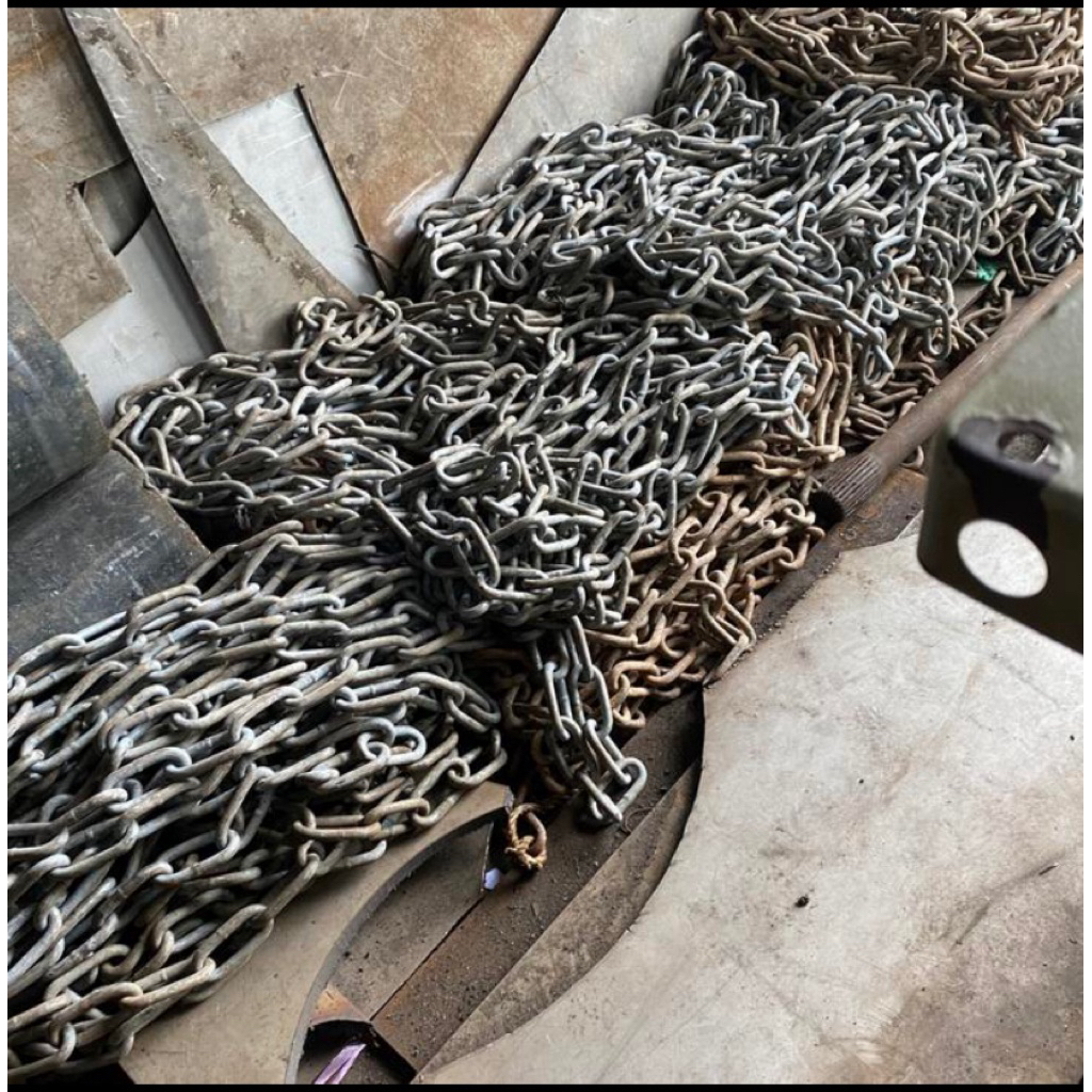 Jual Rantai Besi Baja ukuran 12mm atau 1/2 inch inchi per meter murah ...