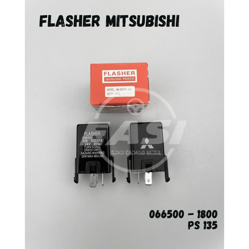 Jual Flasher Relay 24V 3 Pin – MITSUBISHI Colt Diesel PS100, PS120 ...