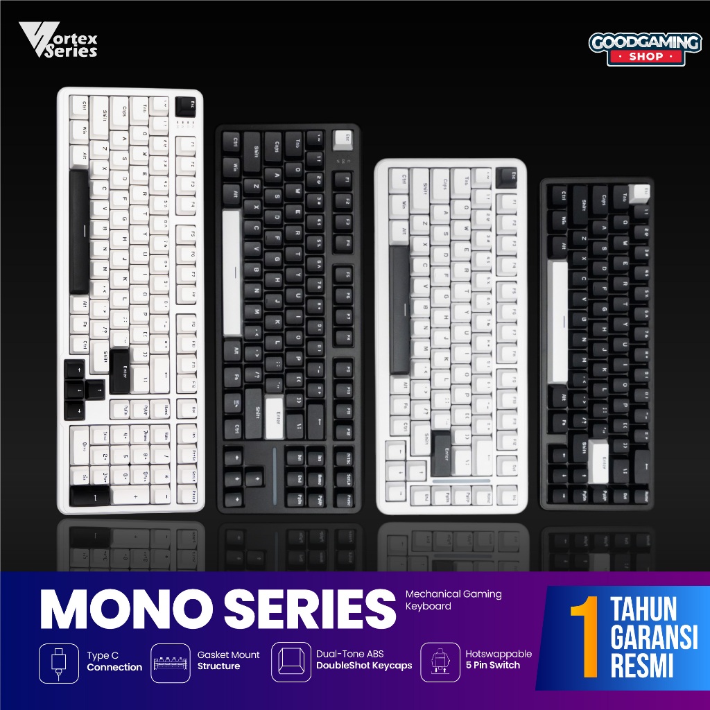 Jual EP5W Vortexseries Mono Series 65 / 75 / 87 / 100 Layout Flexcut ...