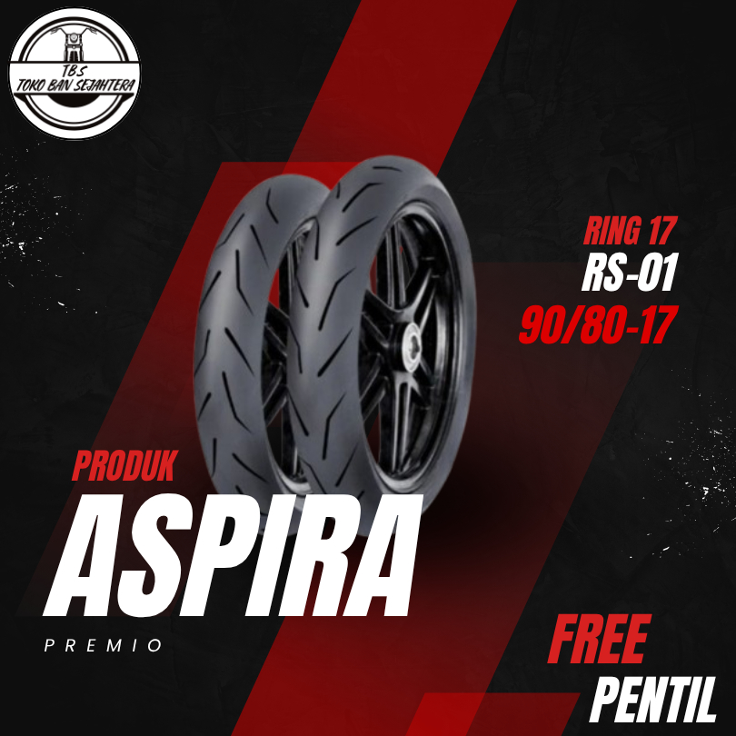 Jual Ban Motor Aspira RS01 / RS 01 90/80-17 Tubeless Soft Compound | Shopee Indonesia