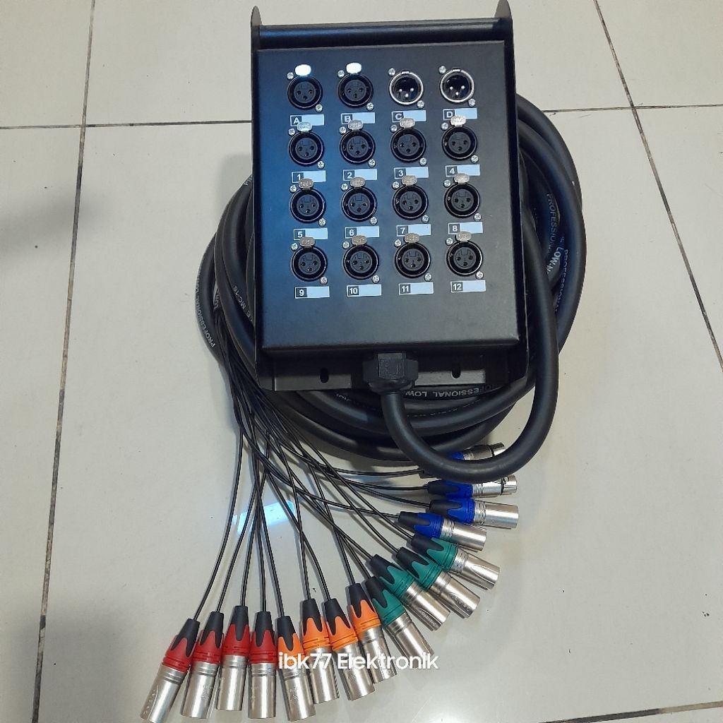 Jual Kabel Snake 16ch Lengkap KABEL LINKON 12in 4out/ 14in 2out Box ...
