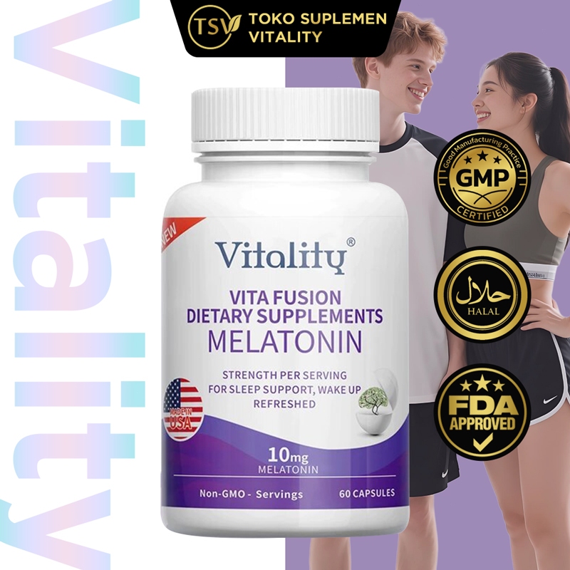 Jual Melatonin Sleep Supplement Meningkatkan Kualitas Tidur ...