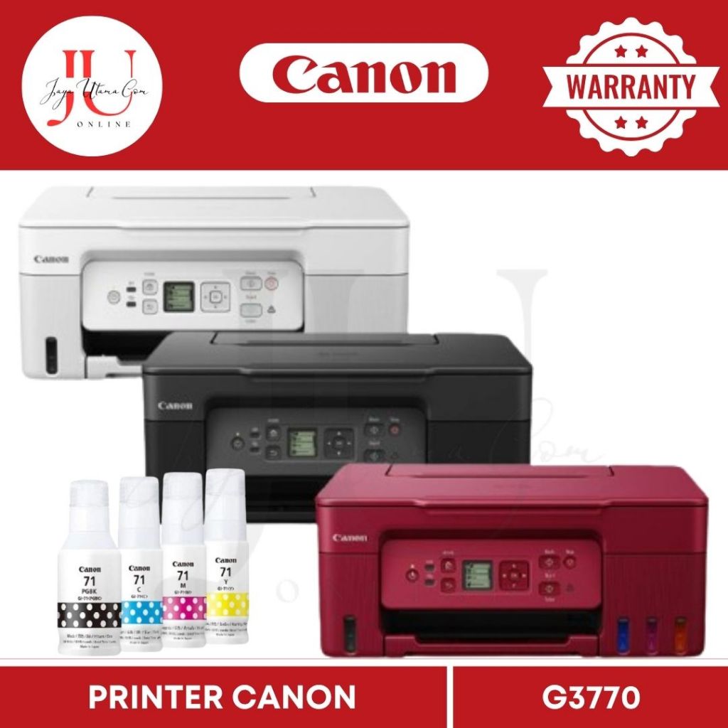 Jual Printer Canon Pixma G3770 All In One Wifi Original (Print, Scan ...