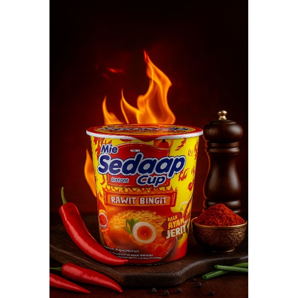 Jual 1 dus Mie Sedaap Cup Ayam Jerit isi 12 pcs | Shopee Indonesia