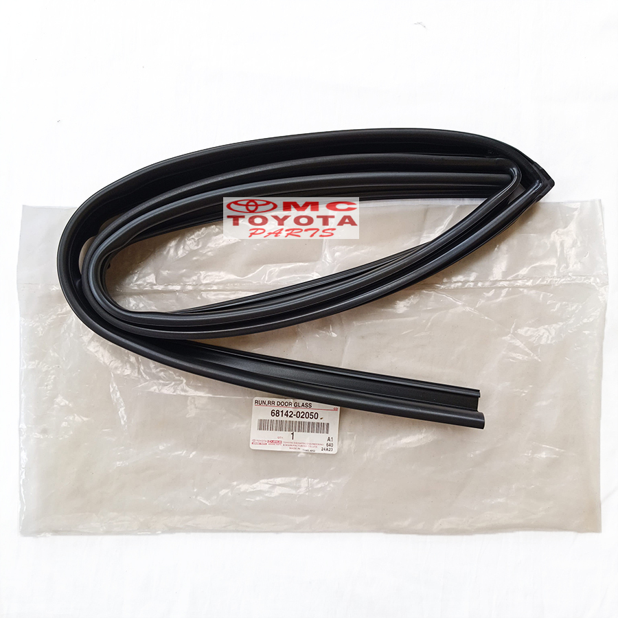 Jual Karet Channel Kaca Pintu Belakang Kanan Kiri Corolla Altis 2001 ...