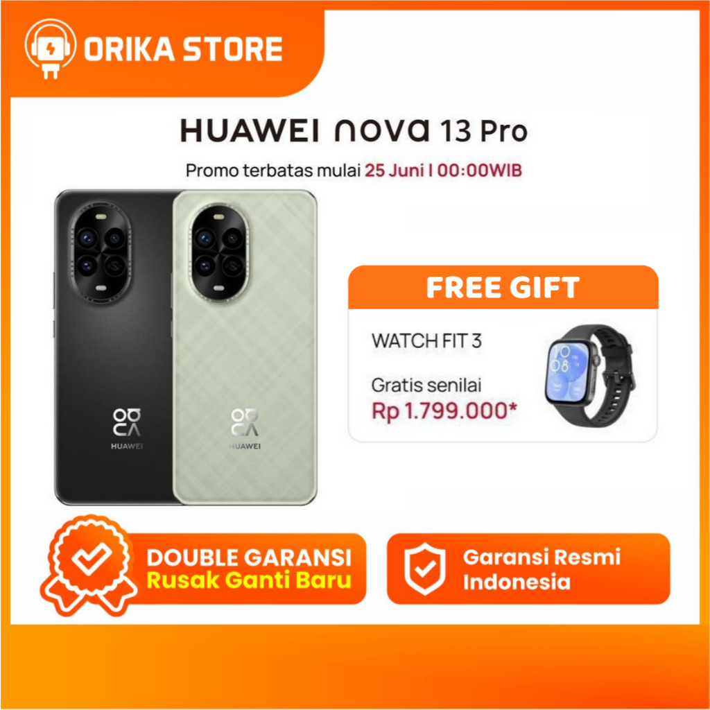 Jual HUAWEI nova 13 Pro | 12GB + 512GB | 60 MP Front Ultra Portrait ...