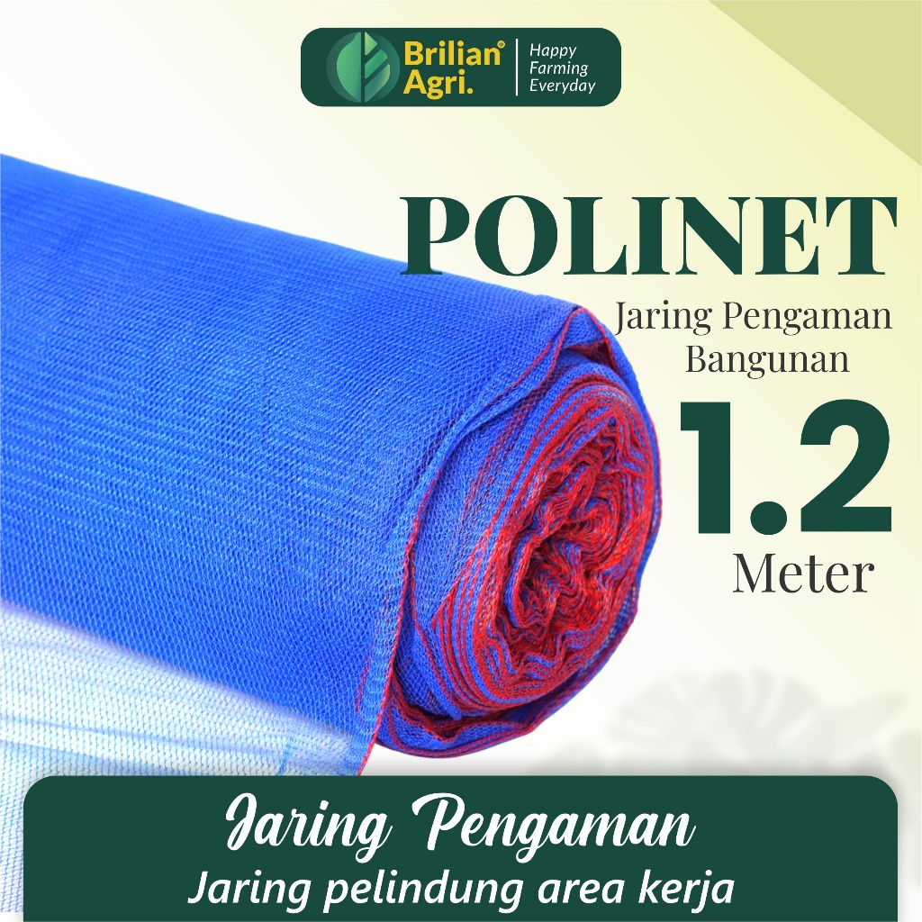 Jual BRILIAN - Jaring polinet / polynet lebar 120 cm - Jaring pengaman ...
