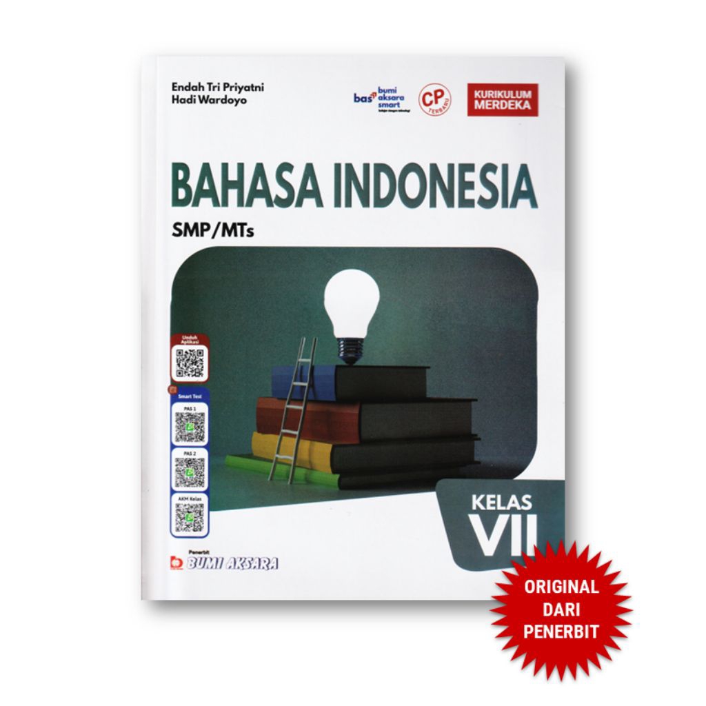 Jual Bumi Aksara Bahasa Indonesia SMP MTs Kelas 7 VII Kurikulum Merdeka CP Baru | Shopee Indonesia