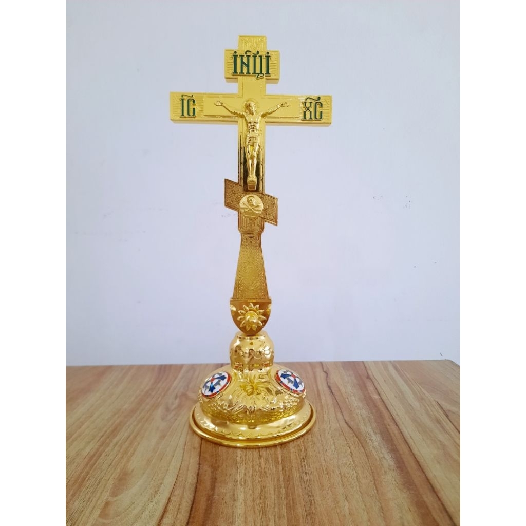Jual Salib Altar / Salib Berkat /Salib Orthodox /Salib 1 set dengan ...