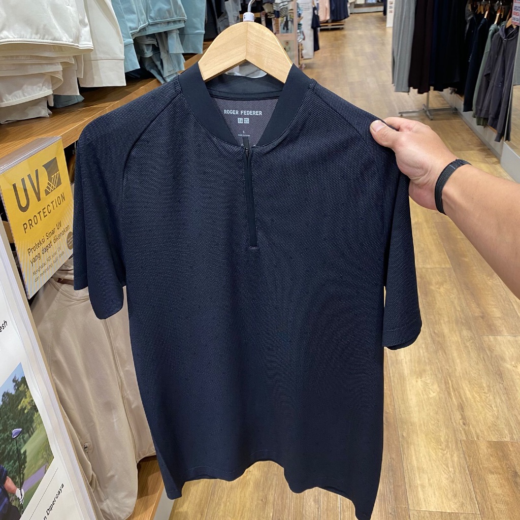 Jual Jastip. Polo Half Zipper Dry Ex Uniqlo (MAN) | Shopee Indonesia