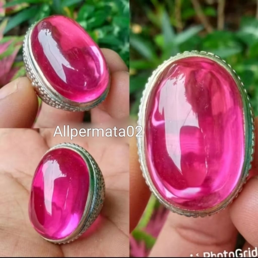 Jual Batu permata merah Siam Rosse Natural Bangkok top real Quality ...