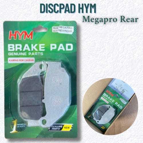 Jual (HARGA PER 1 PCS HYM) DISCPAD HYM KAMPAS REM BELAKANG CAKRAM MEGA ...