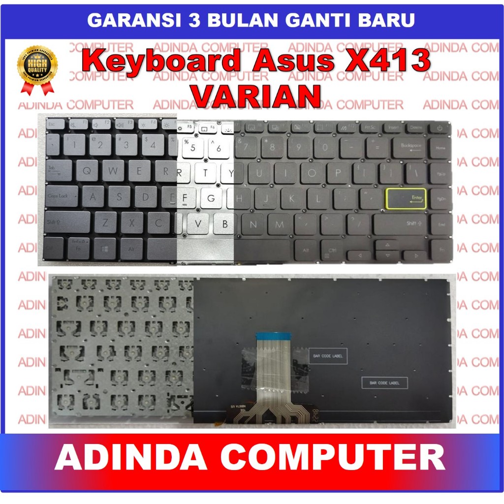 Jual Keyboard Asus Vivobook 14 A413 X413 E410 K413E K413EA K413EQ K413F ...