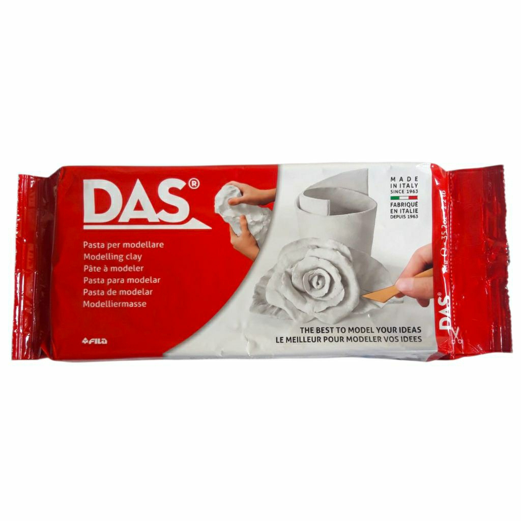Jual DAS Modelling Clay 1 kg Tanah Liat Kerajinan Tangan Prakarya Air ...