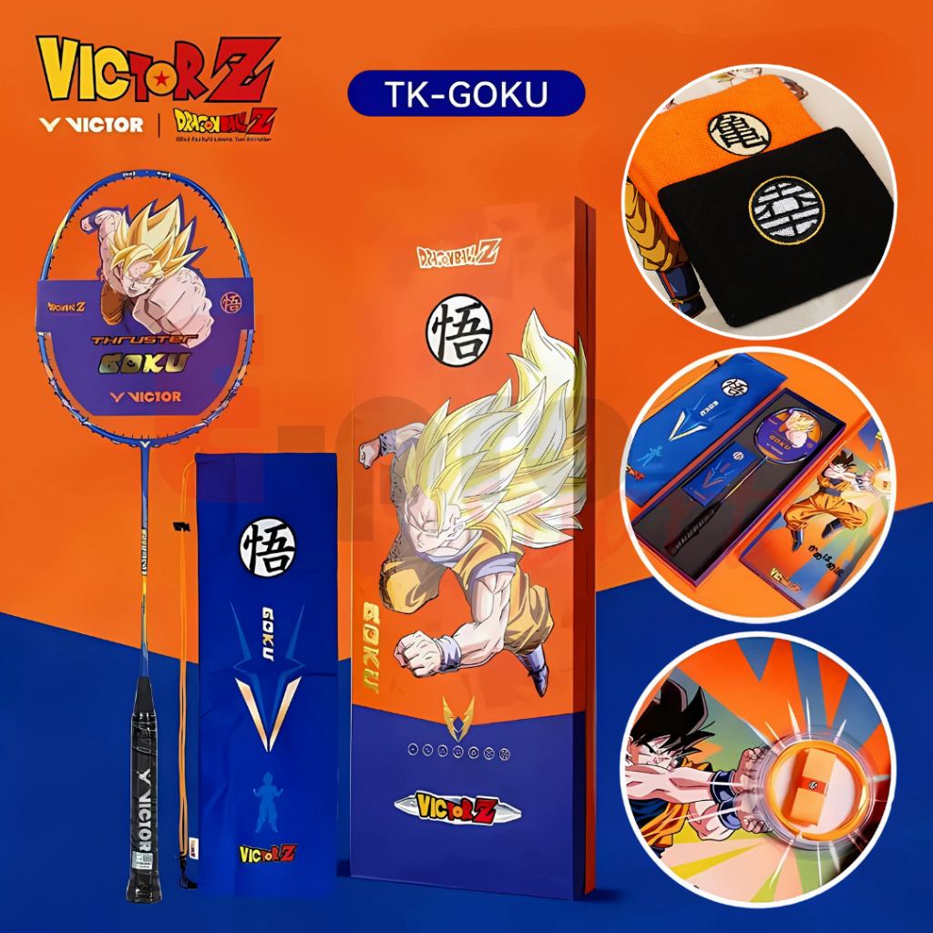 Jual VICTOR X DRAGON BALL Z Collection Raket Badminton TK-GOKU GB ...
