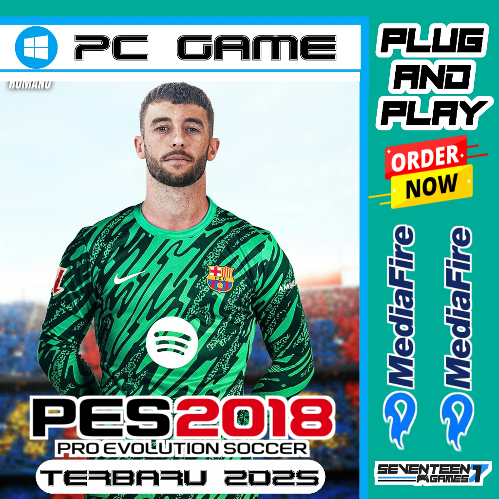 Jual PES 2018 Update Terbaru Game PC Dan Laptop | Shopee Indonesia