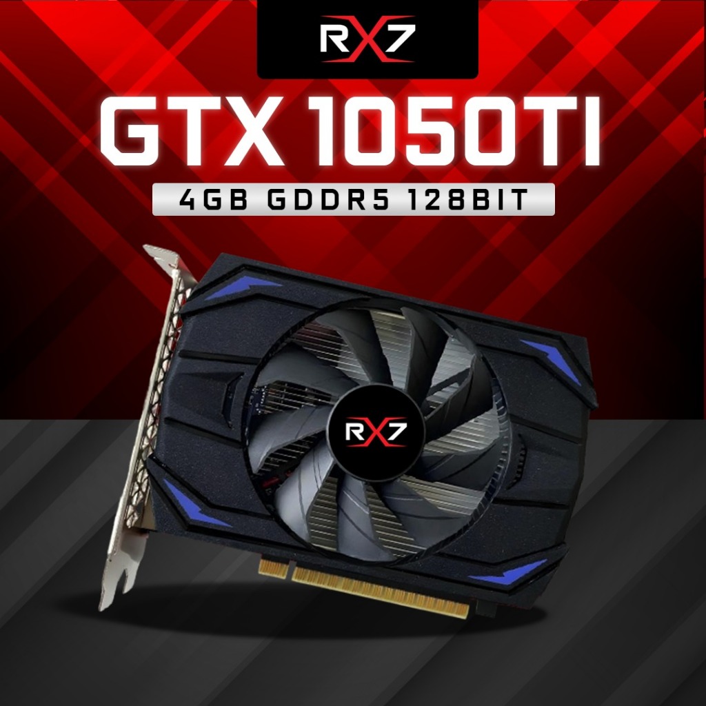 Jual VGA CARD RX7 GTX 1050 TI 4GB GDDR5 128 BIT | Shopee Indonesia