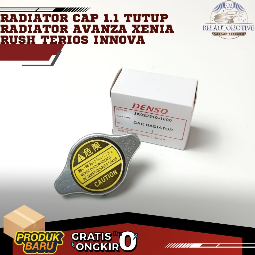 Jual Radiator Cap 1.1 Tutup Radiator Avanza Xenia Rush Terios Innova ...