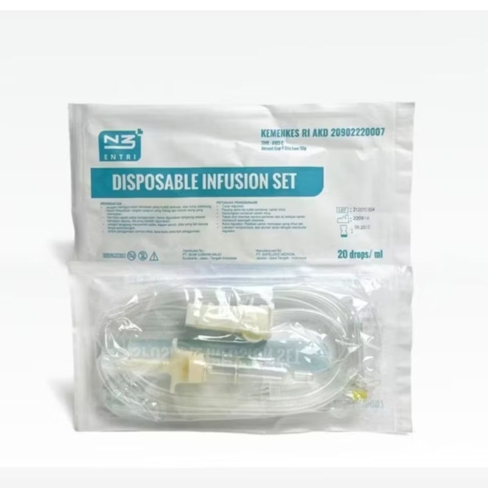 Jual Infuset Infusion Set Dewasa Type-Y N3 pcs | Shopee Indonesia